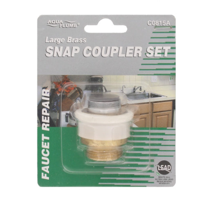 Snap Coupler Set Large Aqua Plumb – Table Top USA
