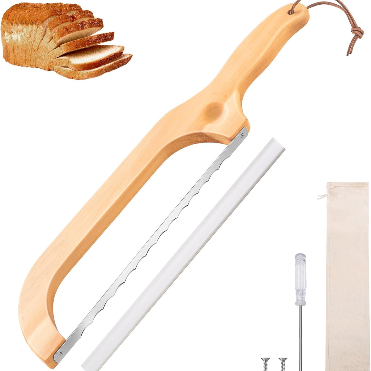Sourdough Bread Knife 14.5" Pranski