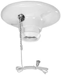 Lampholder w/ Pull Chain Switch Eaton