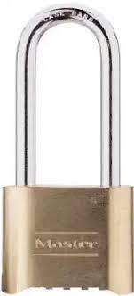 Master Lock Brass Combination Lock | 175DLH | 2in Wide