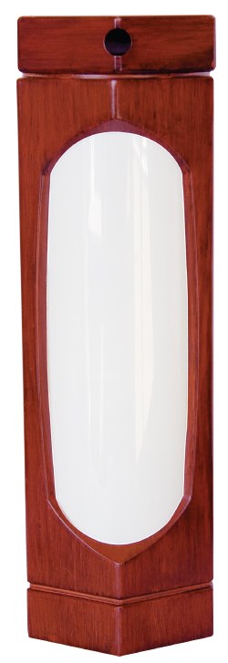 KosherLamp Cherry Wood Shabbat Lamp | 110V–240V