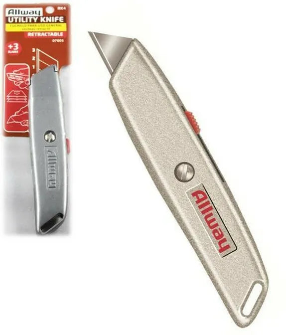Retractable Utility Knife Allway – Table Top USA Retractable Utility Knife Allway – Table Top USA
